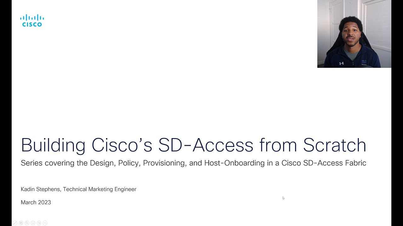 Part 4 - Building Cisco's SD-Access from Scratch - Host-Onboarding - YouTube