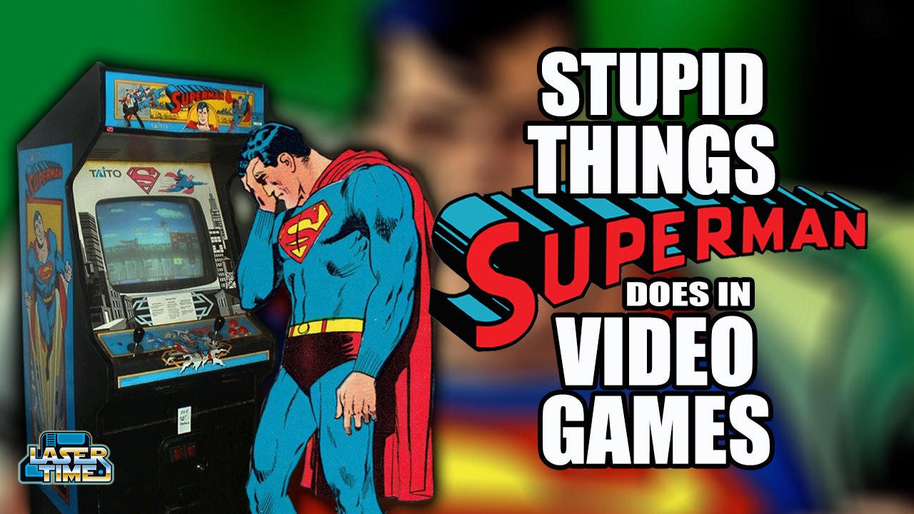 Stupid Things Superman Does in Video Games - YouTube