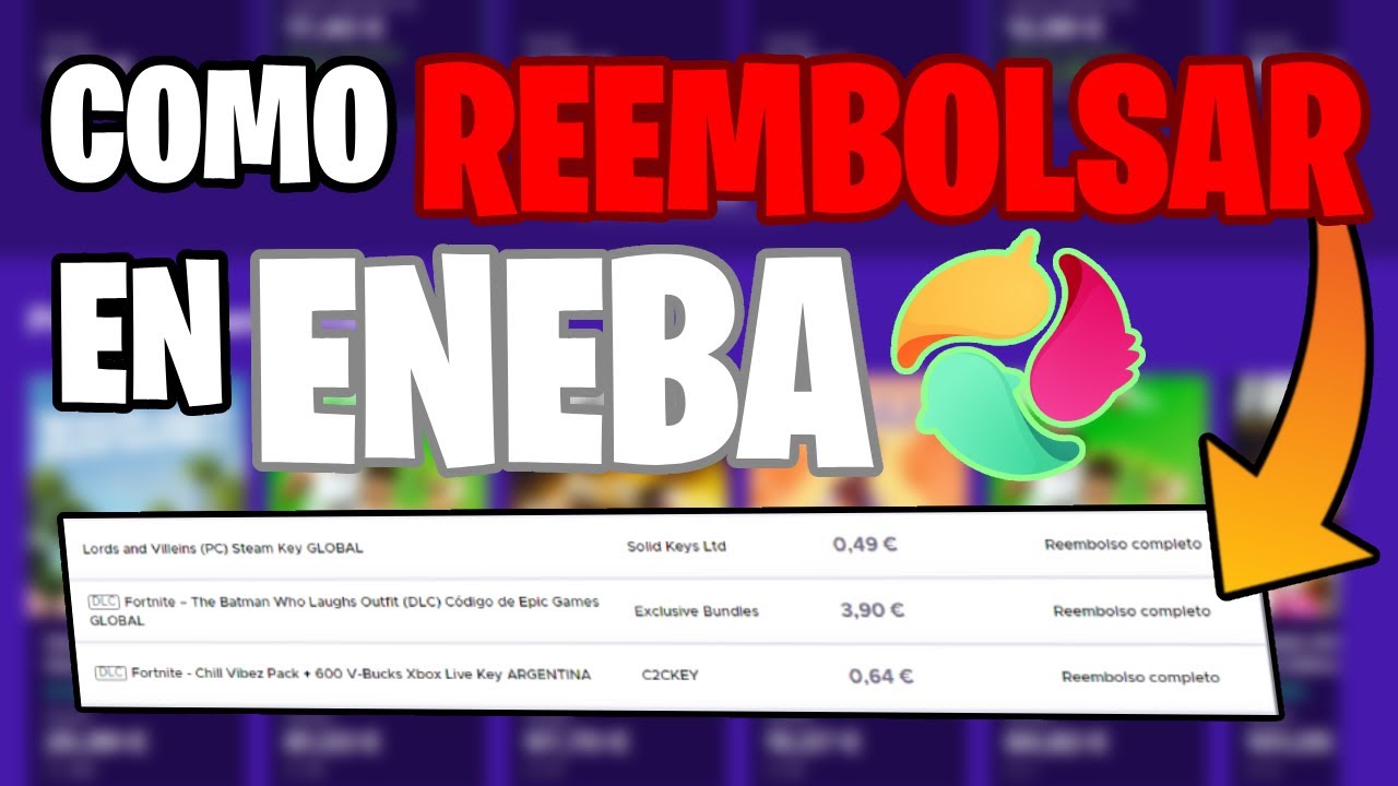 *TODO EL PROCESO* COMO PEDIR UN REEMBOLSO👈 EN ENEBA🛒💎 EN 2024 - YouTube