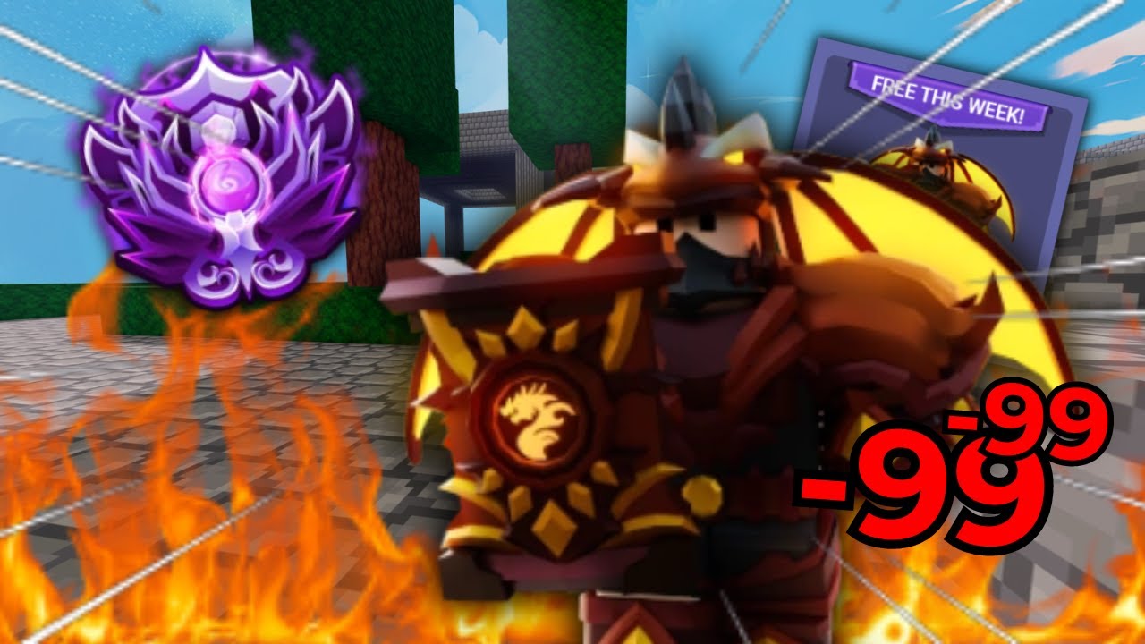 How PROS use the Infernal Shielder Kit...(ROBLOX BEDWARS) - YouTube