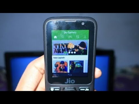 jio ke mobile mein game kaise khele jaate hain 😱 jio ke phone mein ...