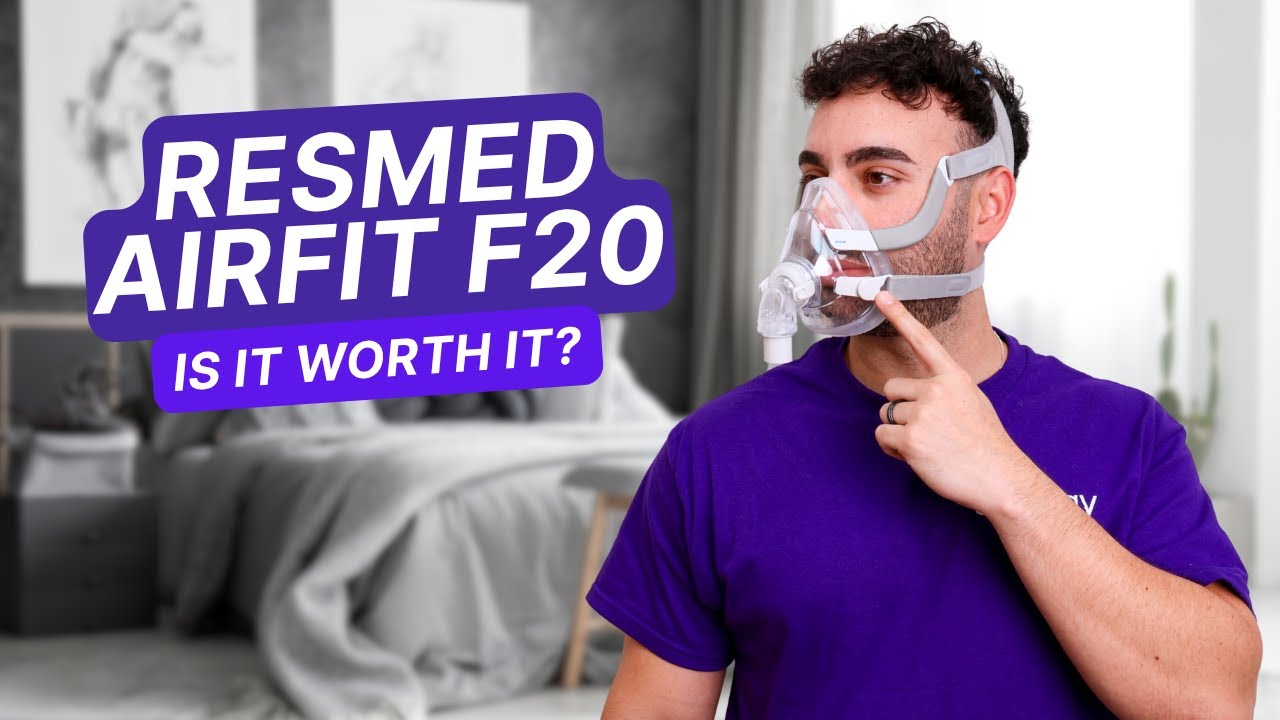 ResMed AirFit F20 Review - Best Full Face CPAP Mask? - YouTube
