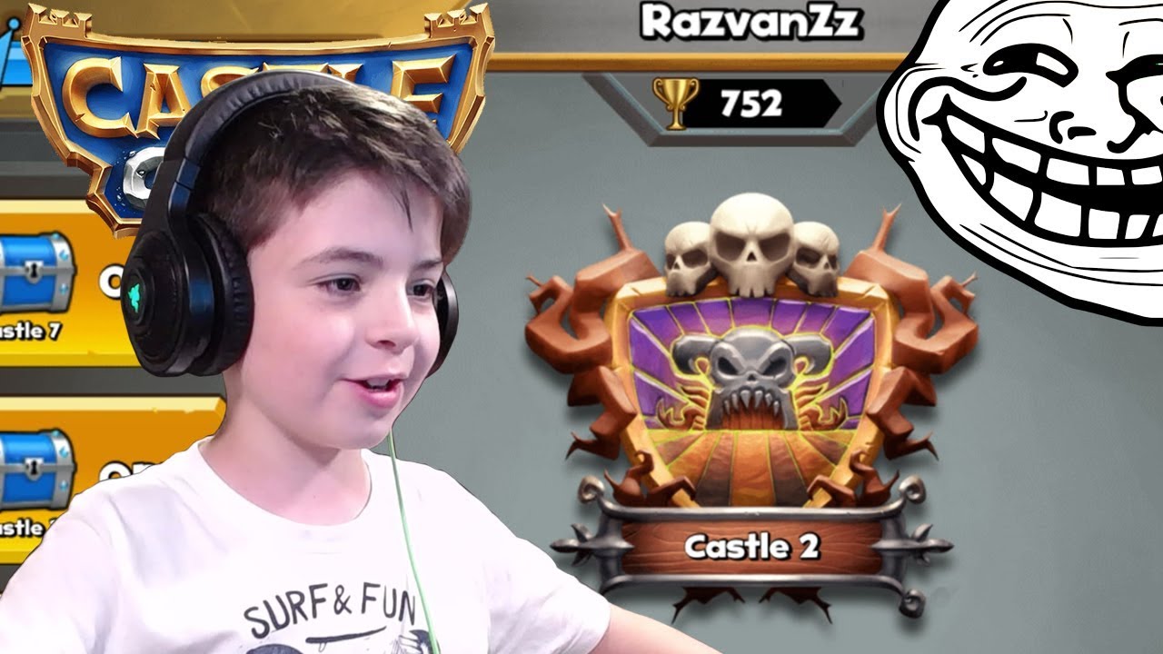 TROLL IN CASTLE 2 - Castle Crush - YouTube