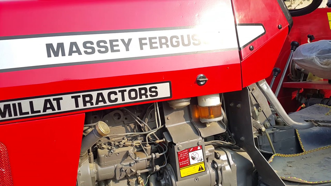 mf 385 2019 model with panther tyre - YouTube