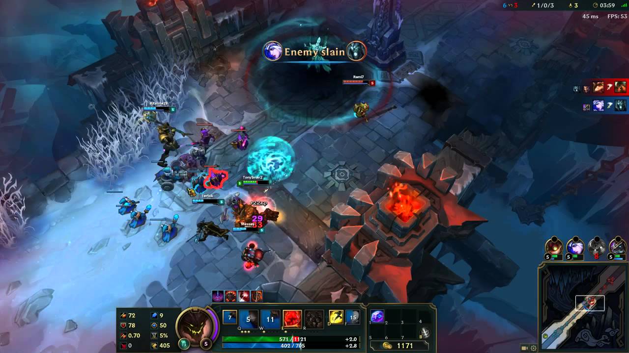 League of Legends - ARAM- Malphite - YouTube