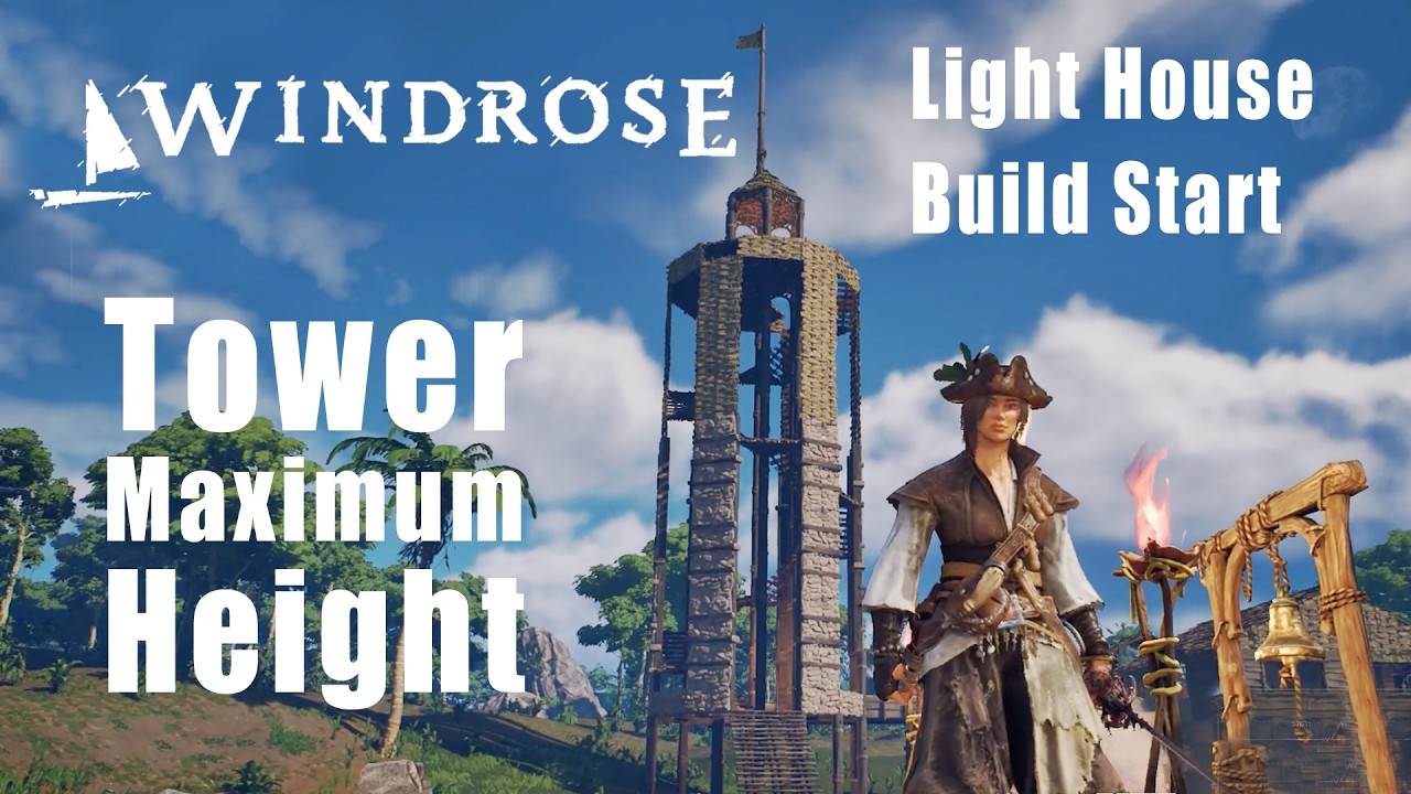 Windrose - How Tall can you Build a Tower? - Tower Maximum Height ...