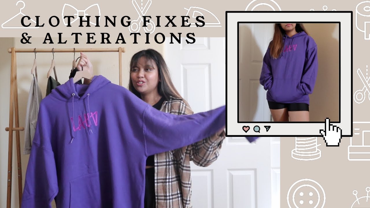 DIY: Clothing Fixes & Alterations | Sewing w/Kat - YouTube