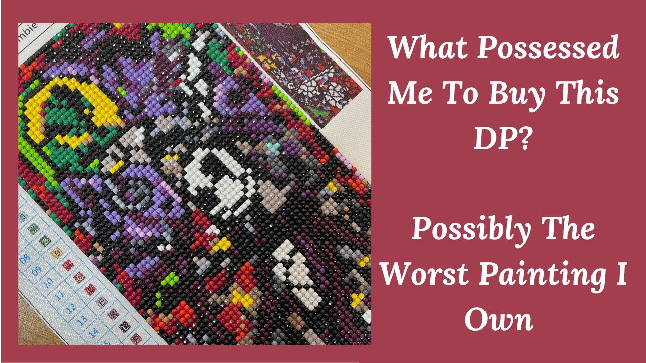 Could This Be The Worst Diamond Painting In My Stash? - YouTube