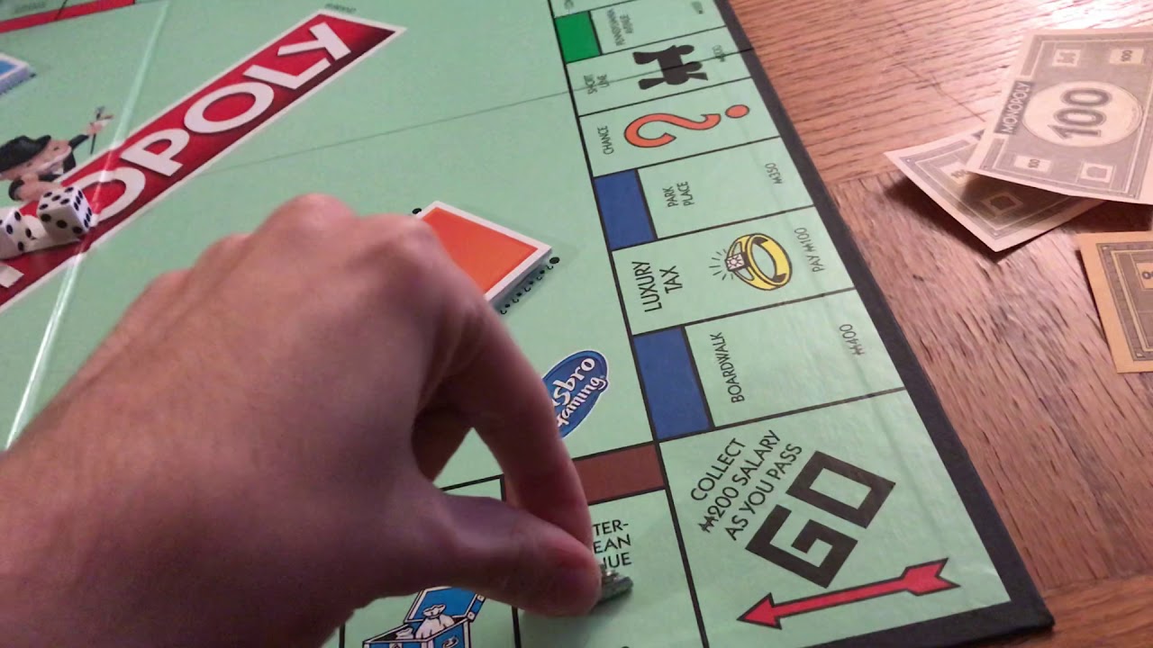 Playing Monopoly My First Born Game - YouTube
