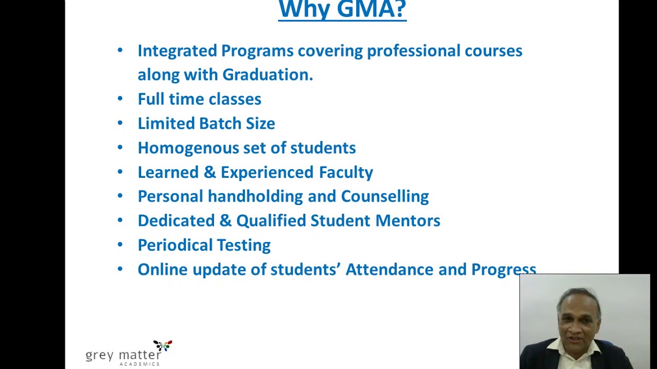 About GMA and Study Programs - YouTube