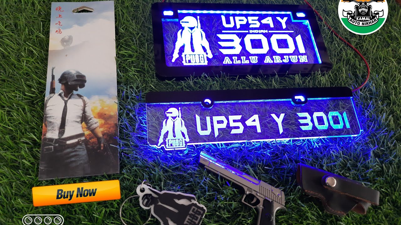 Number Plate For Gamers. - YouTube