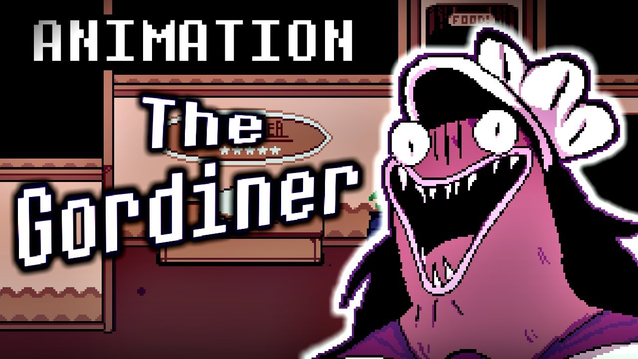 The Gordiner - Gordon shop - Deltarune Secret Boss Animation - YouTube