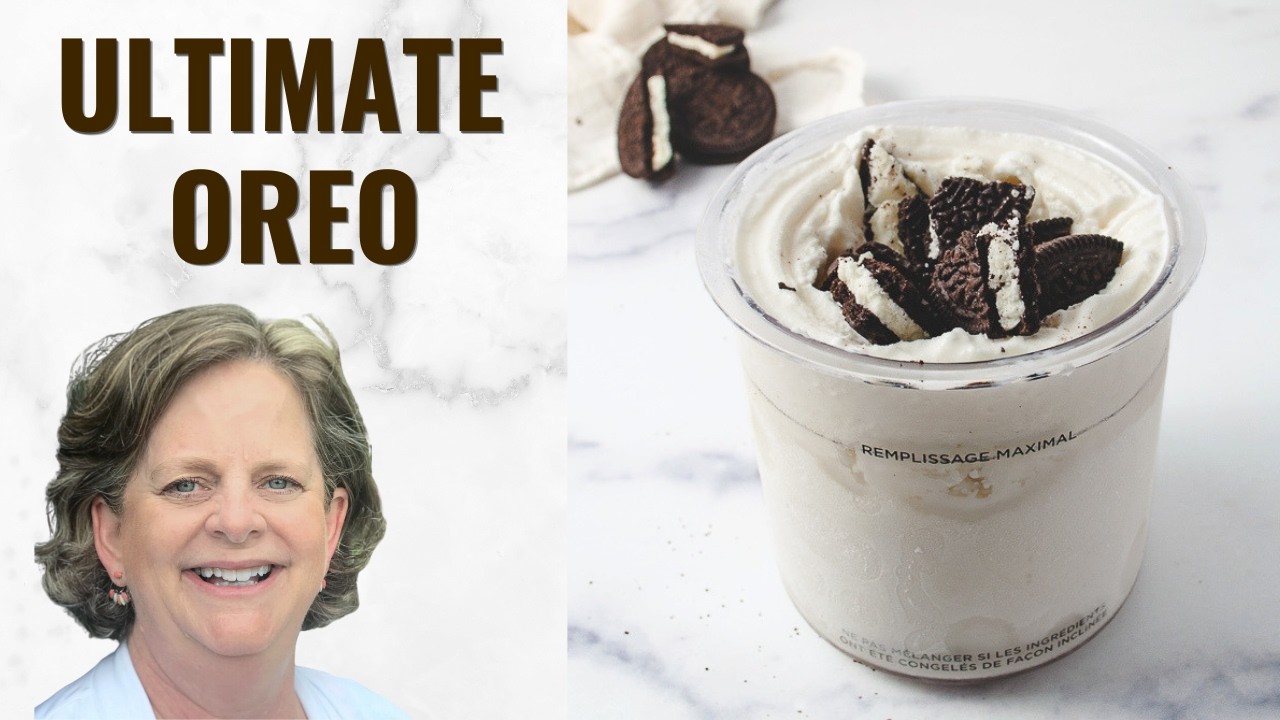 Ninja Creami Cookies & Cream Oreo Ice Cream - Delicious Creamy - YouTube