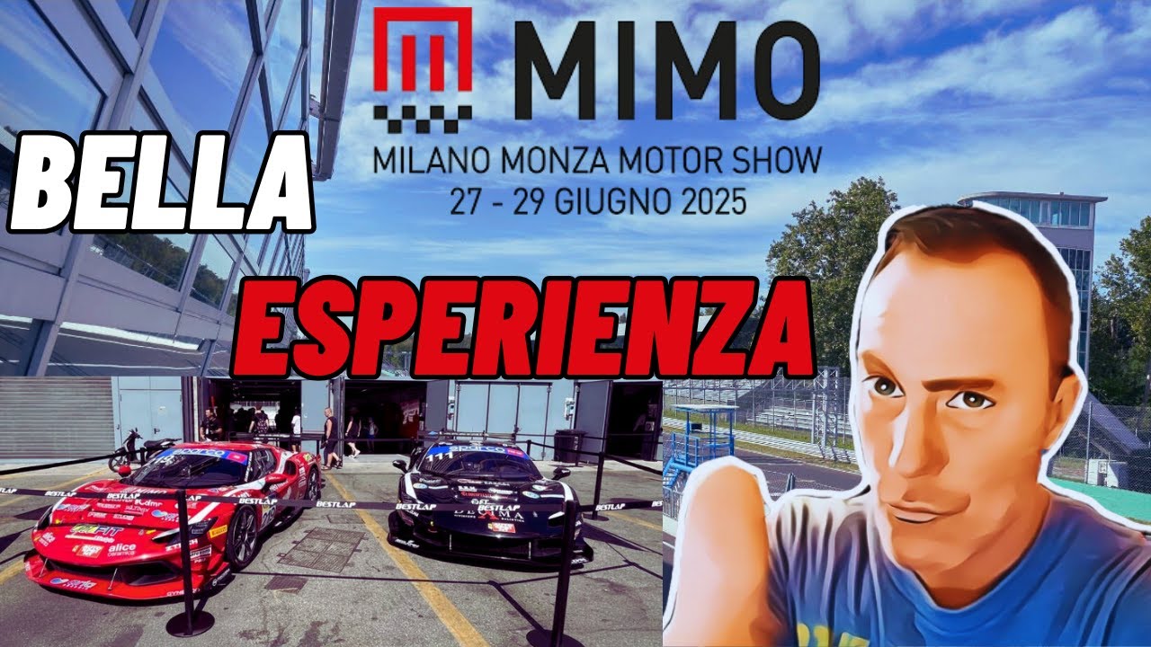 Mimo di Monza 2025 abbiamo passato una bella giornata #simracing #monza #motorshow - YouTube