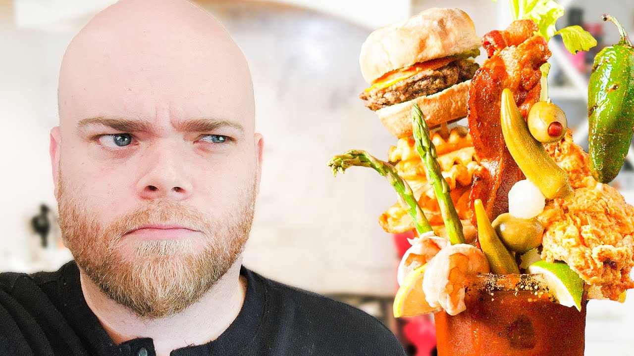 Chaos Kitchen - Making An EXTREME BLOODY MARY?! - YouTube
