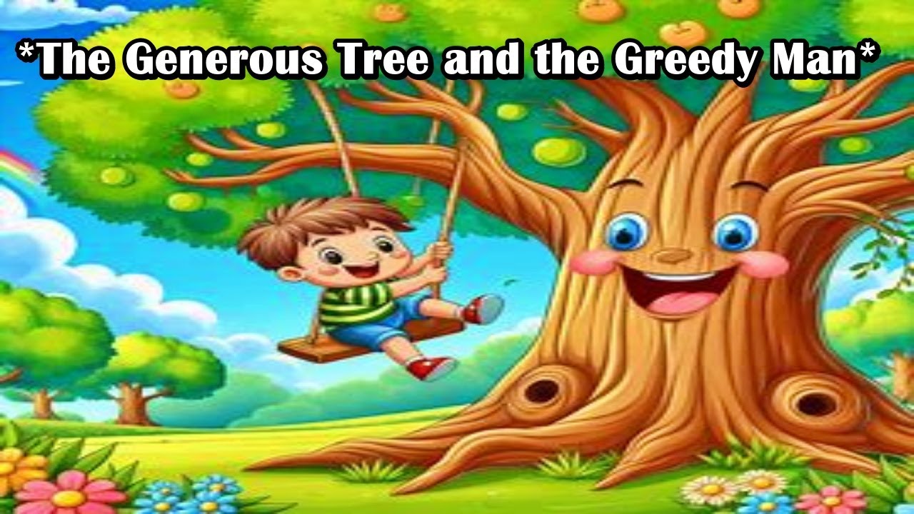 The Generous Tree and the Greedy Man | Moral stories ...
