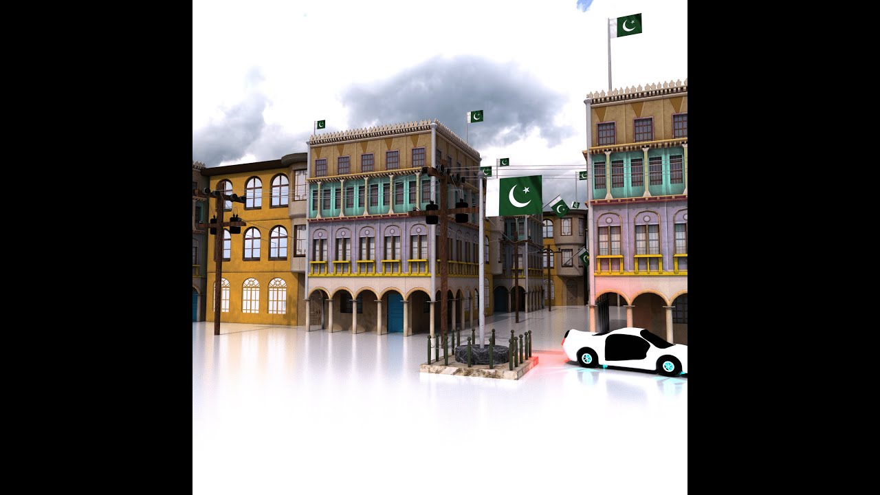 Independence Day Pakistan (14 August) -3D Animation - YouTube