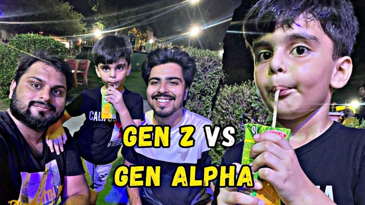 A Day At Park | Bachy Ne Hamri English Par Lanat Phar Di | Talha Jutt ...