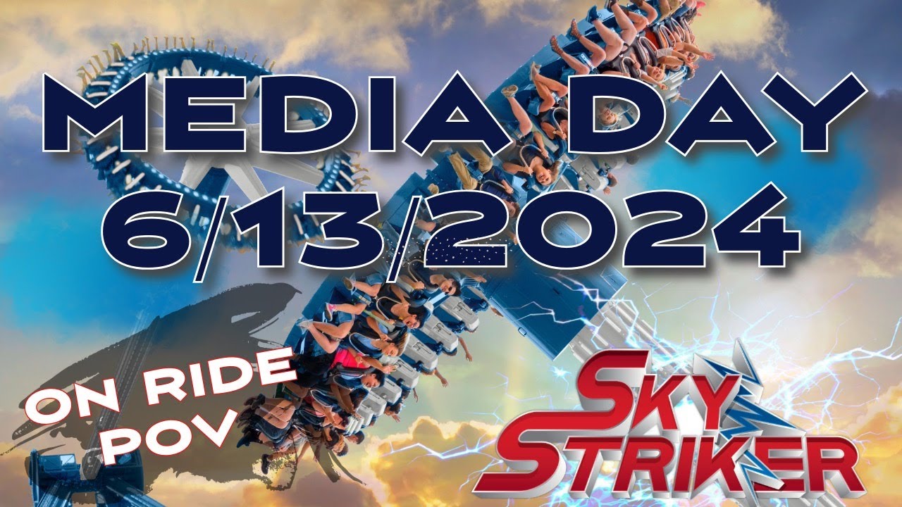 🚀 Soaring to New Heights: Sky Striker Ride Preview at Six Flags Great ...