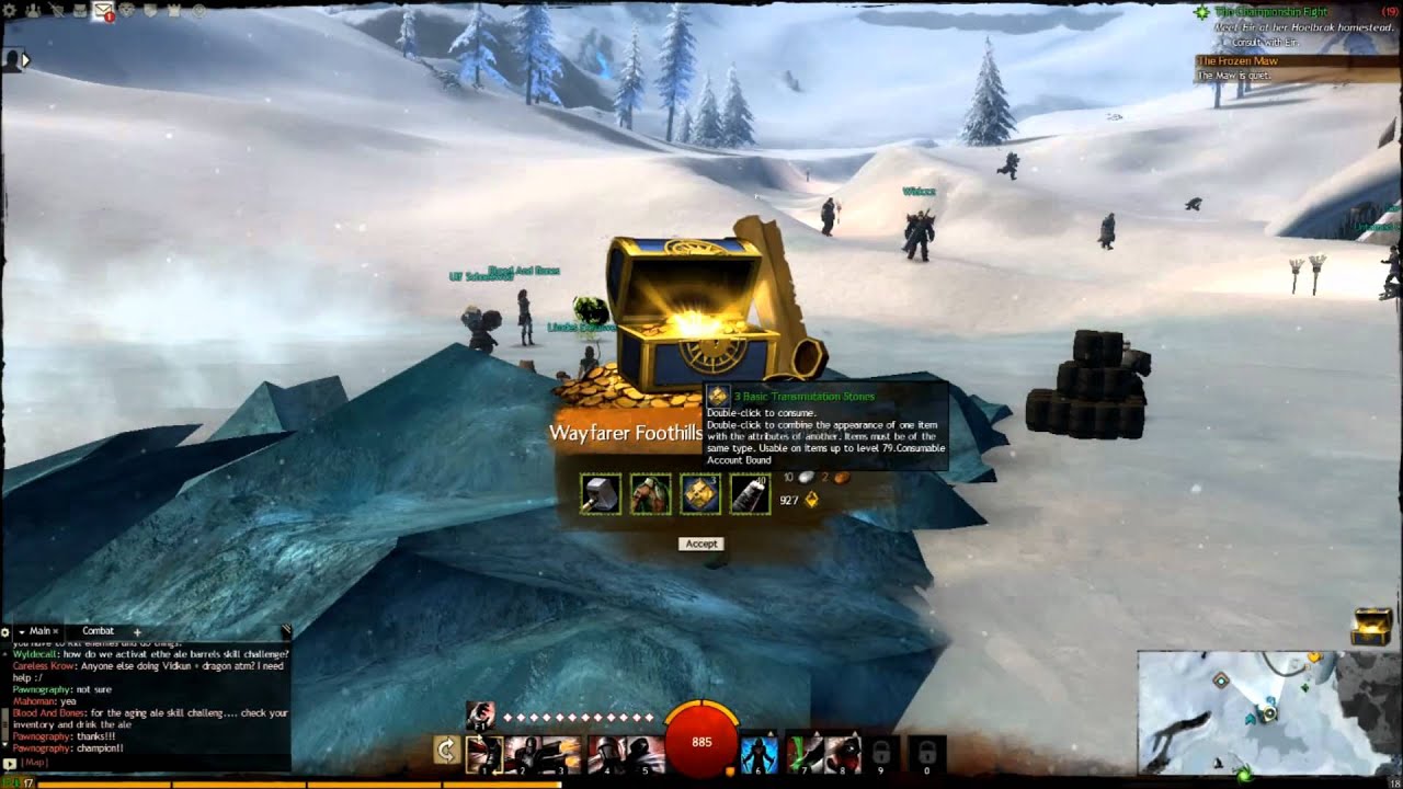 Wayfarer Foothills map completion - Guild Wars 2 - YouTube