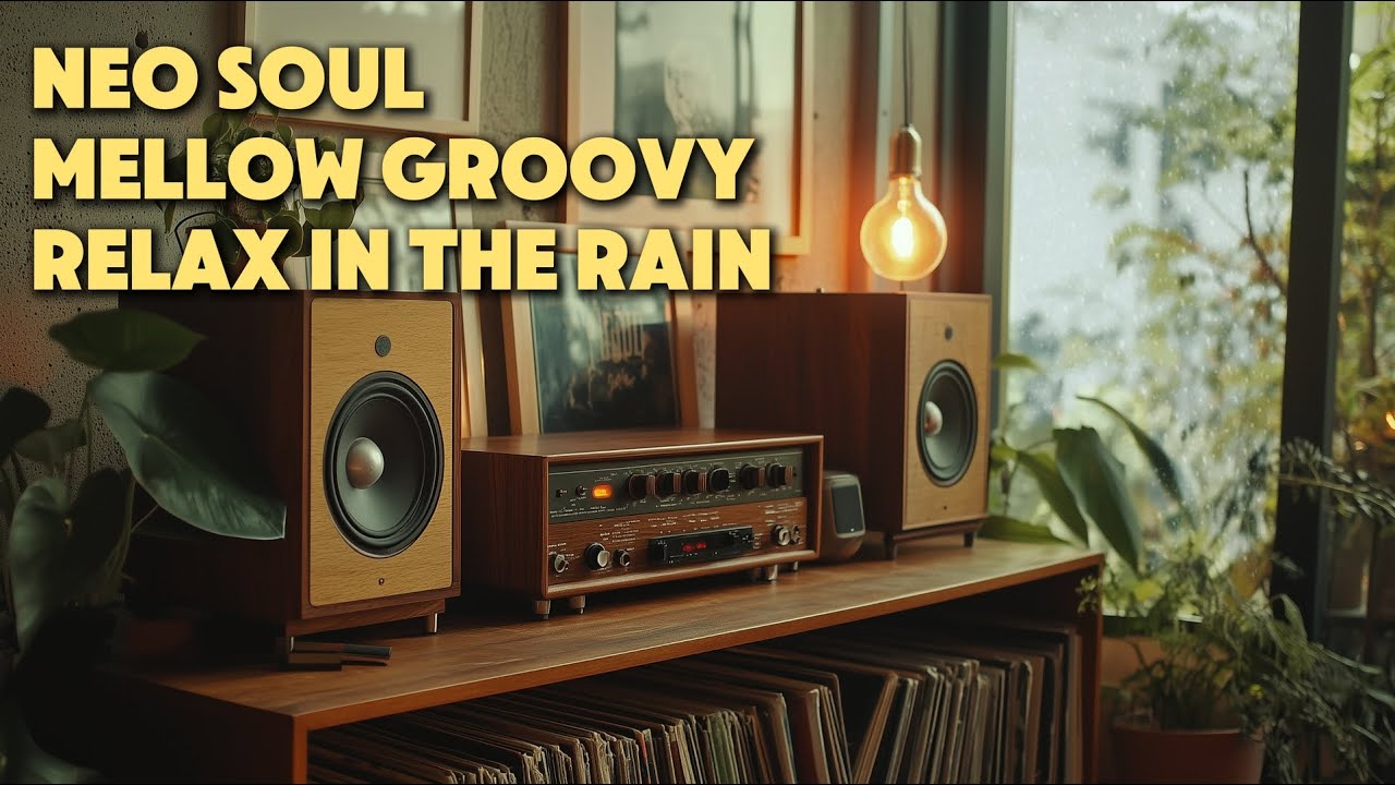 Mellow Groovy & Neo Soul Chill 🎶 | Relaxing with The Rain | Focus and ...