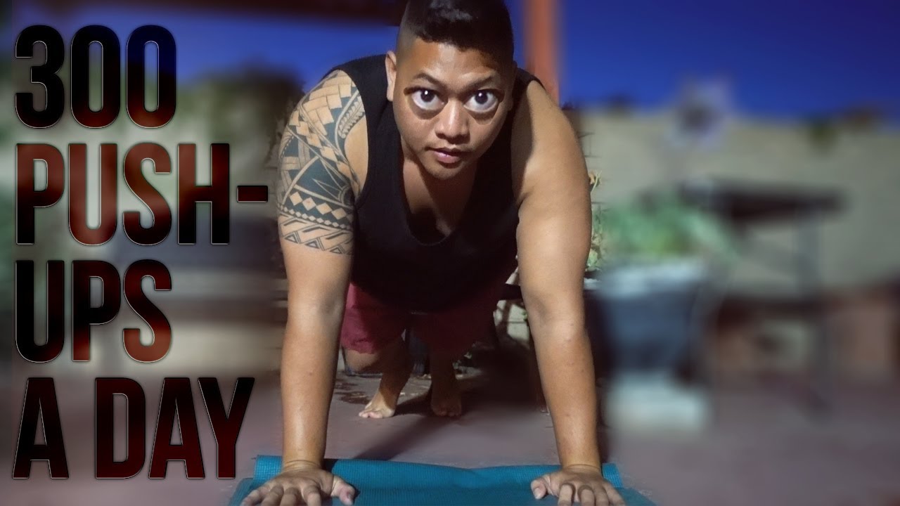 I did 300 Push ups for 10 days - YouTube