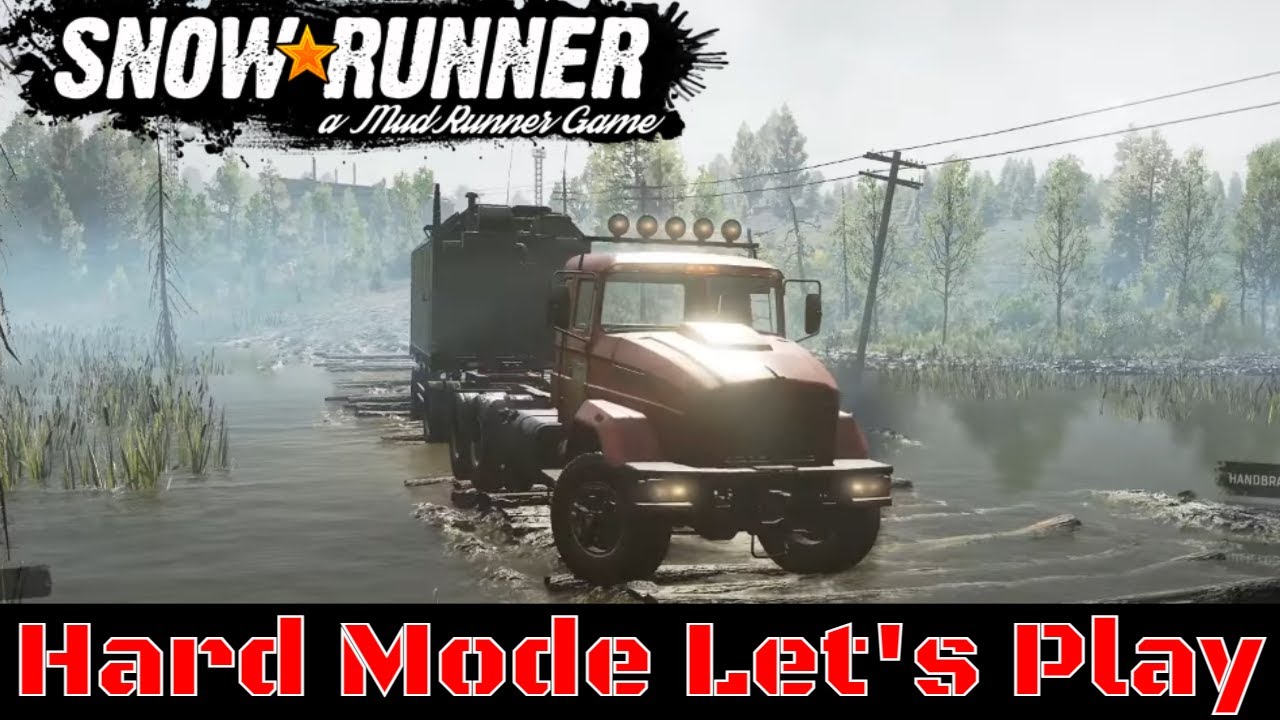 Snowrunner Hard Mode Let's Play | Taymyr Unlocking Part II | Episode 26 ...