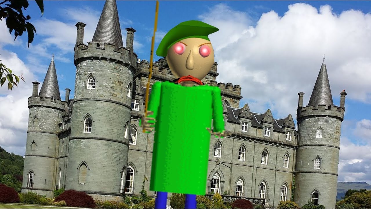 Medieval Baldi is Insane!!! ~ Baldi's Basics Mod - YouTube