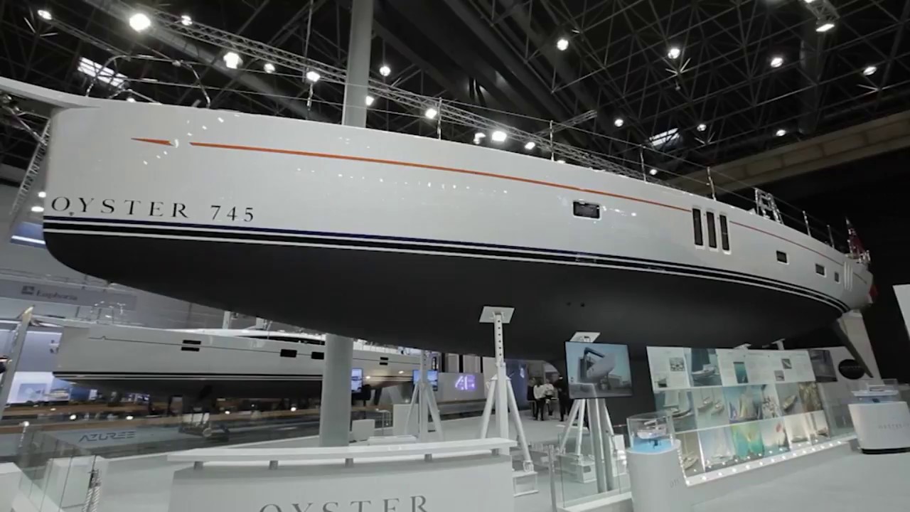 Bavaria 65C & Oyster 745 - Dreaming of sailing at the boot - YouTube