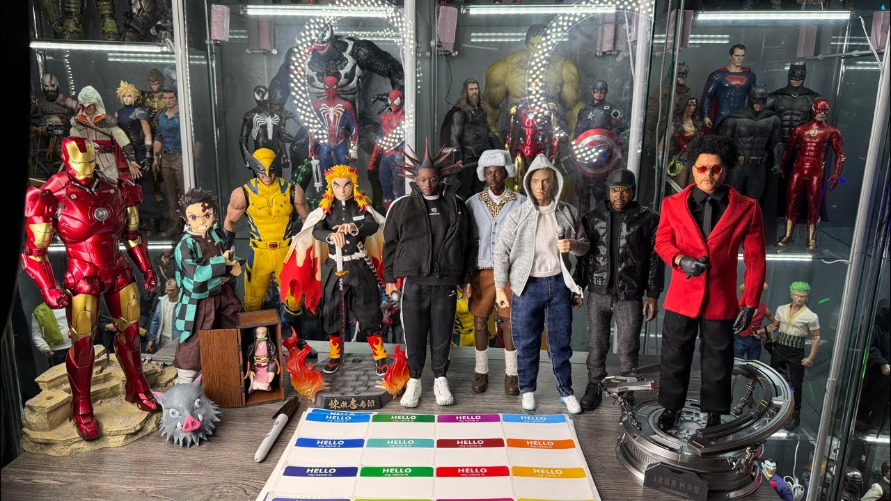 CELEBRITY ACTION FIGURES SHOWCASE 🔥 - YouTube