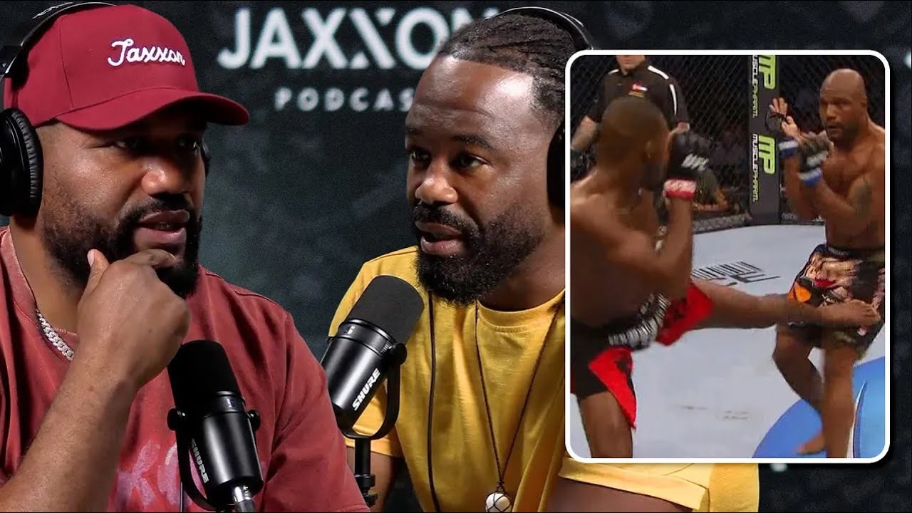 Rashad Evans on Jon Jones Oblique Kick - YouTube
