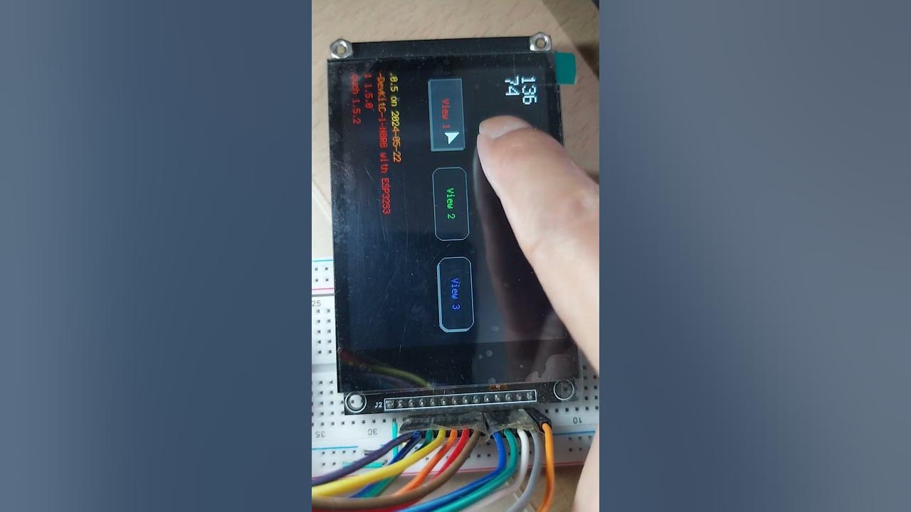 CircuitPython touch buttons exercise - YouTube