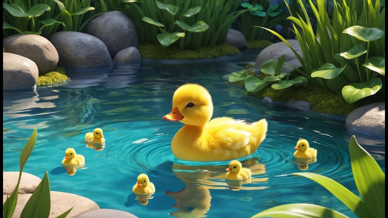 Baby Duck Quack Quack Quack | Fun Animal Sound Song for Kids | Quack ...