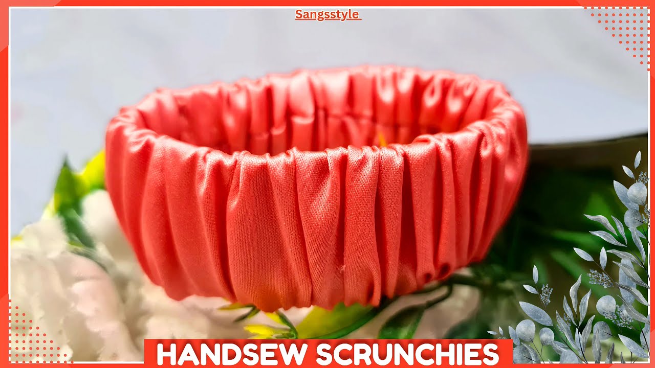 How to make scrunchie bracelet||Handsew wrist scrunchies||diy ...
