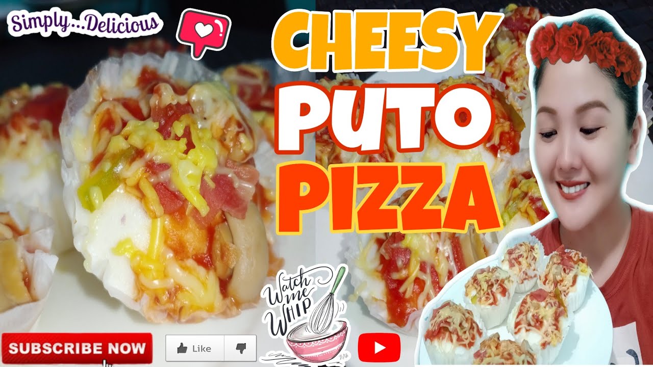 Puto Pizza | Fluppy | with Toppings | Filipino Food | FamiSai Recipe ...