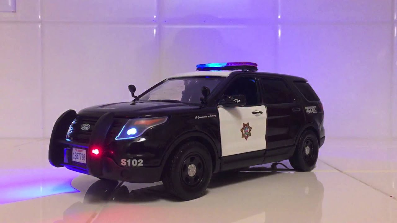 Sanger PD (Sanger, Ca) 1/24 Diecast Ford Police Interceptor Utility SUV ...