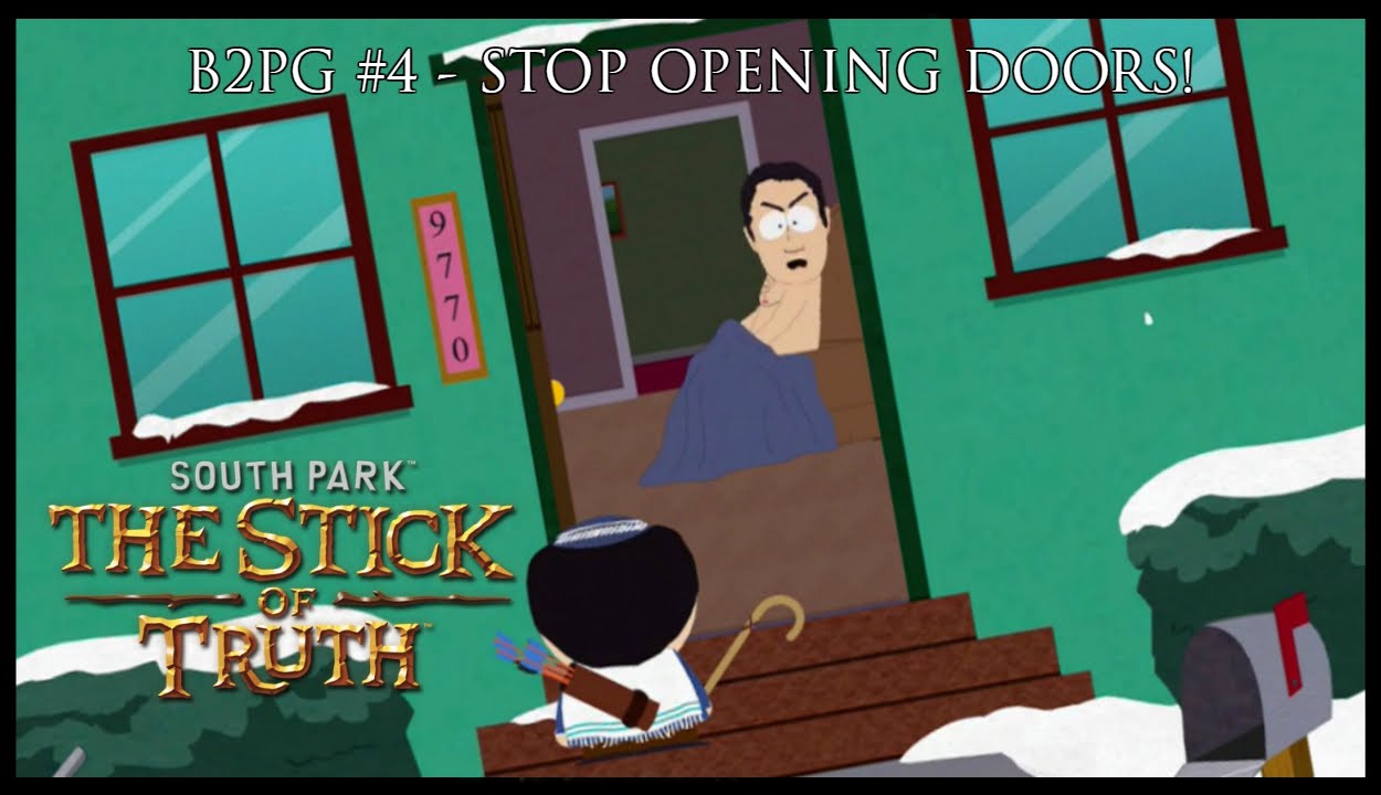 Uncensored South Park Stick Door Opening