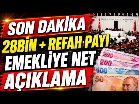 Emekliye Seyyanen Zam Refah Payı Açıklaması