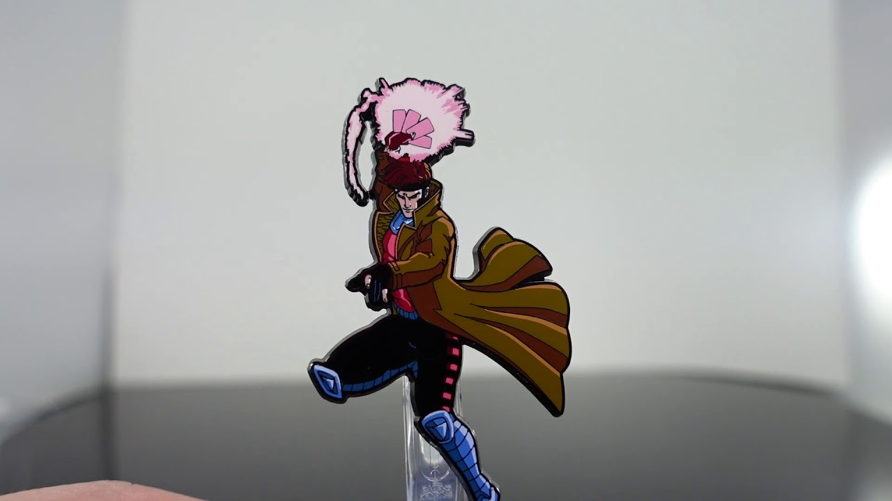 X-men Fig Pin Gambit review - YouTube