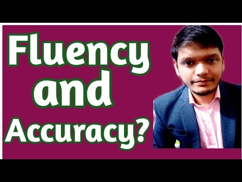 Fluency Vs Accuracy? (How to Achieve) - YouTube