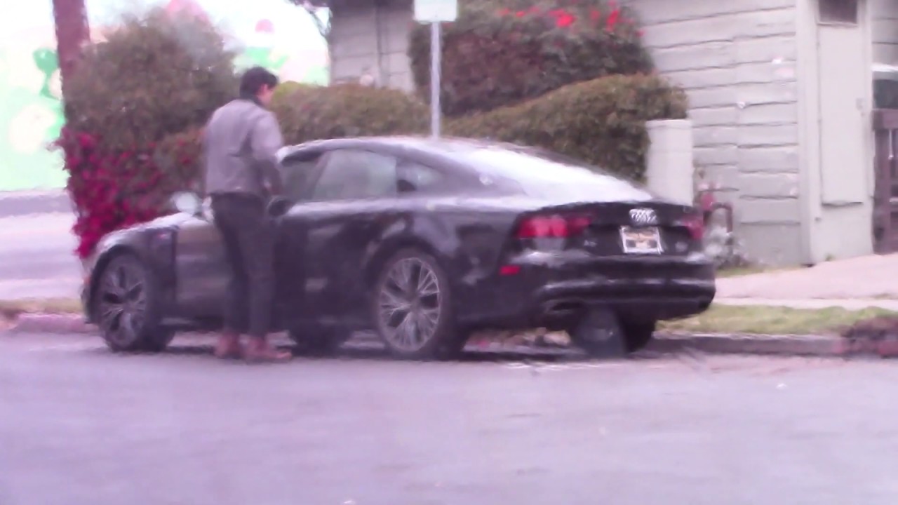 Austin Butler Takes GF Vanessa Hudgens Out In His Audi A7 - EXCLUSIVE ...