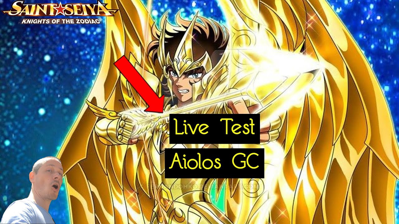 Live Test Aiolos GC après sa sortie - Saint Seiya Awakening - YouTube