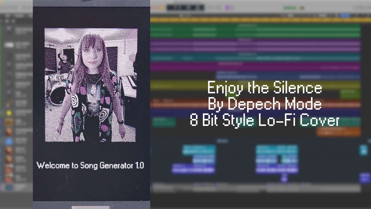 8 Bit Lo-Fi Cover of Enjoy the Silence by Depeche Mode (Retro Digital ...