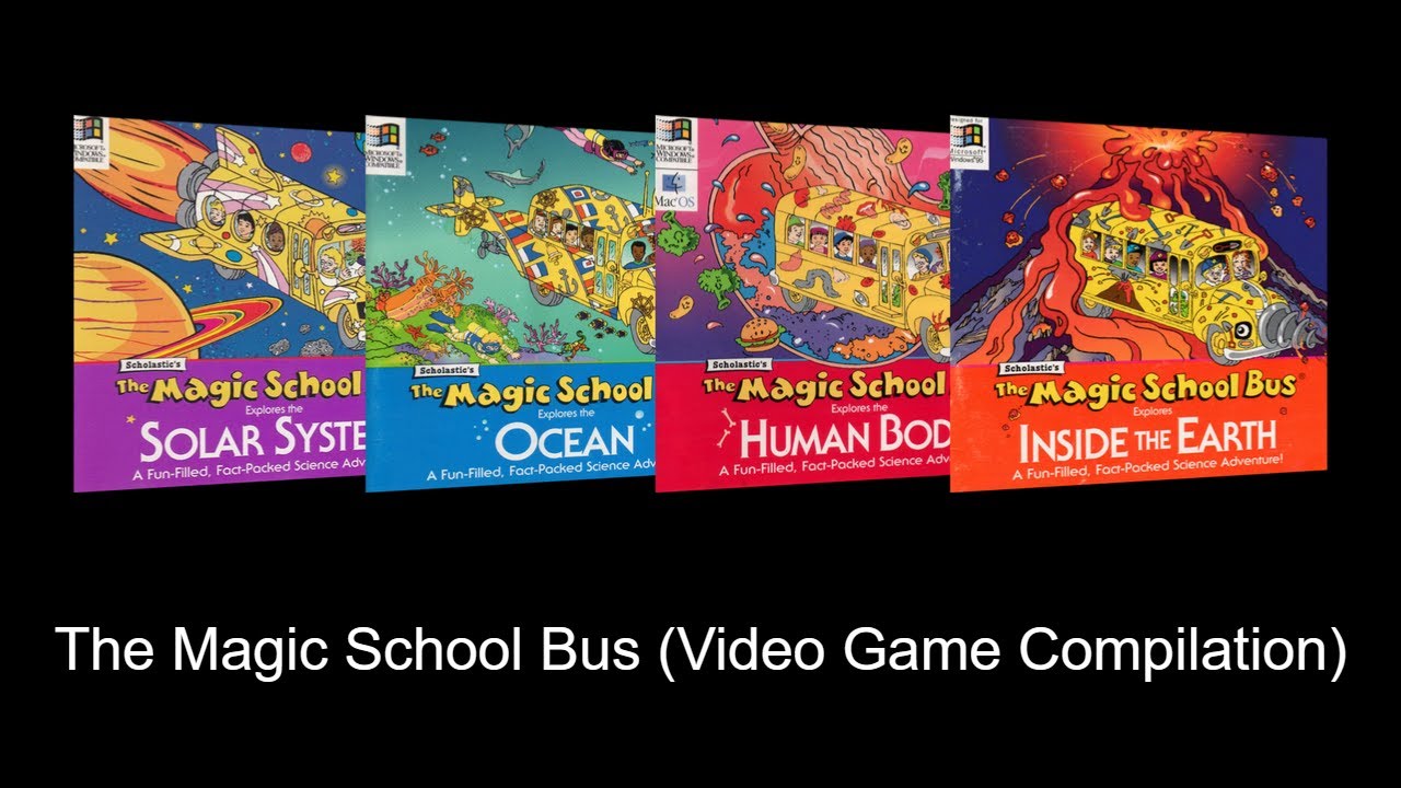 The Magic School Bus (Video Game Compilation) - YouTube