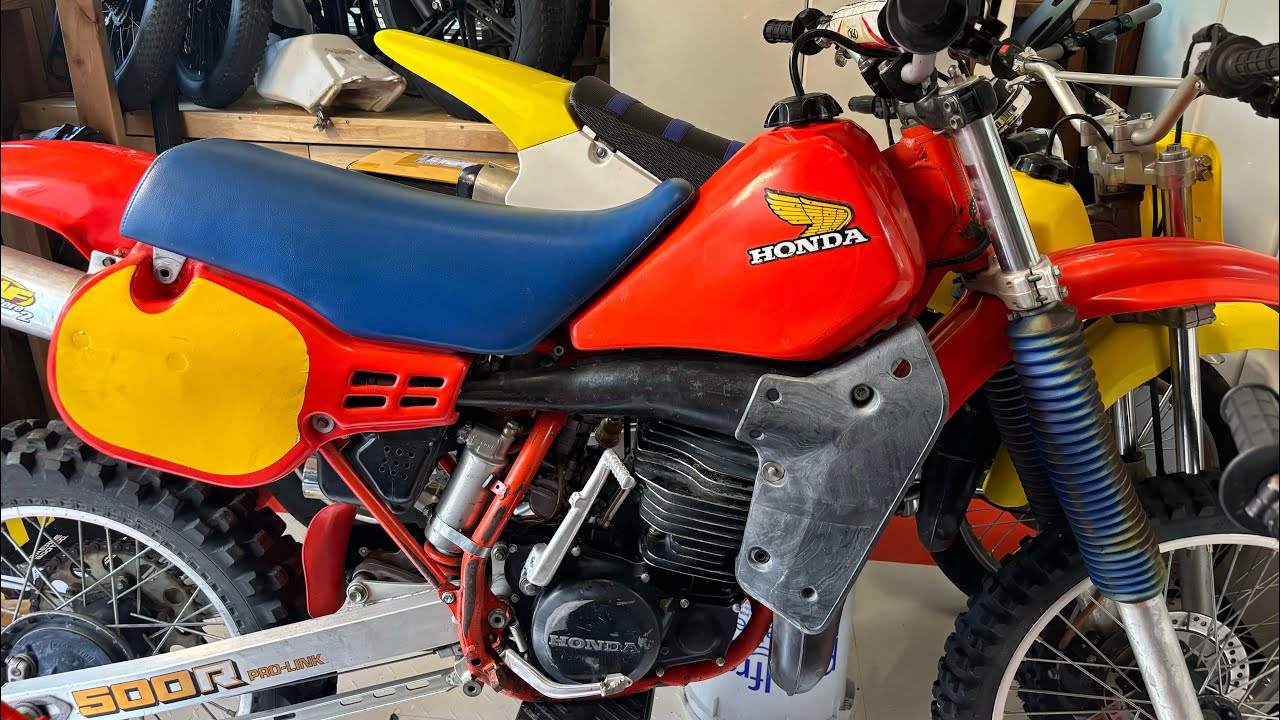 I picked up 2 RARE finds! 1984 CR500 and 1982 Honda Odyssey FL250 ...
