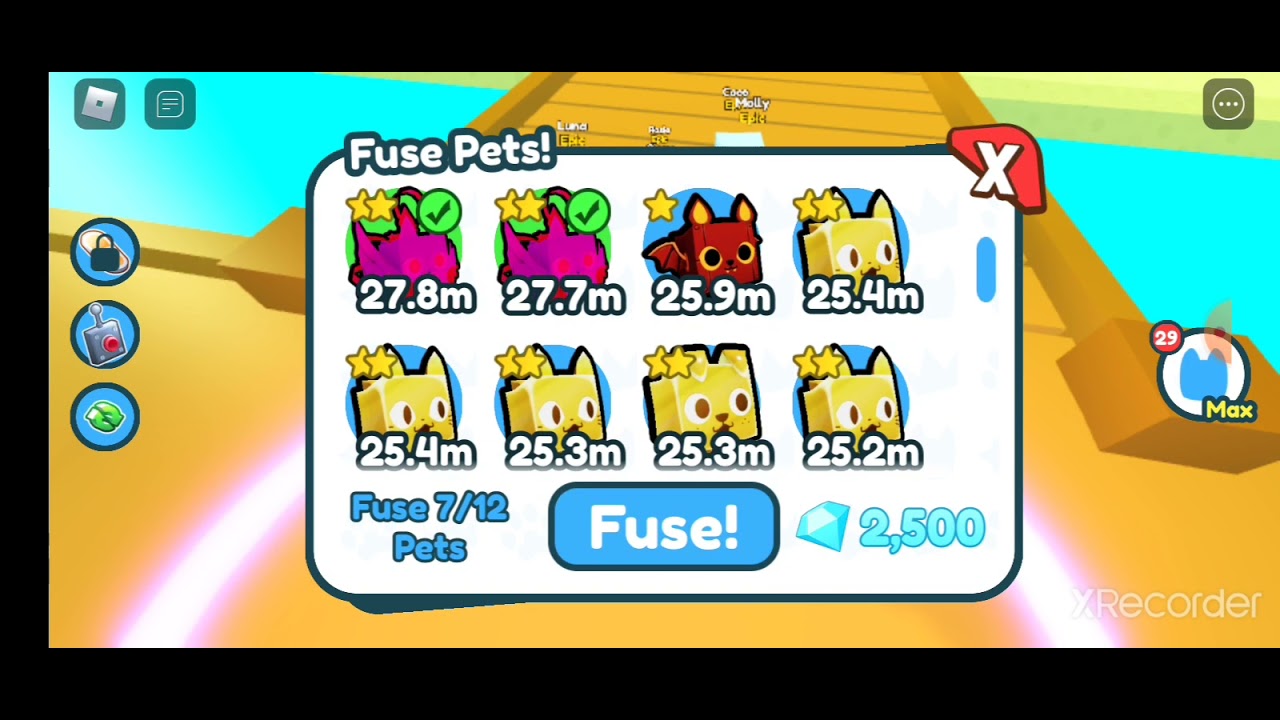 Today I'm massive fusing Pog pet look in the description for the Pog ...
