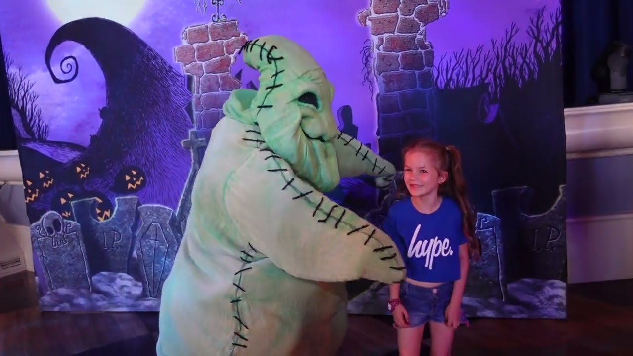 Walt Disney World | Meeting rare characters OOGIE BOOGIE and the EVIL ...