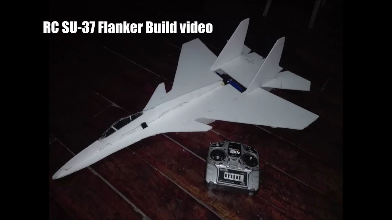RC SU-37 Flanker Vector thrust build video - YouTube