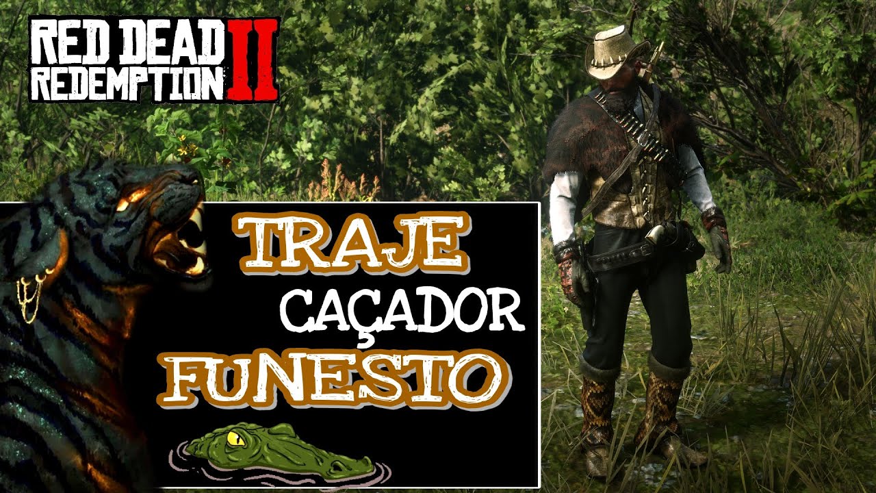 TRAJE FUNESTO COMPLETO | Red dead Redemption 2 - YouTube