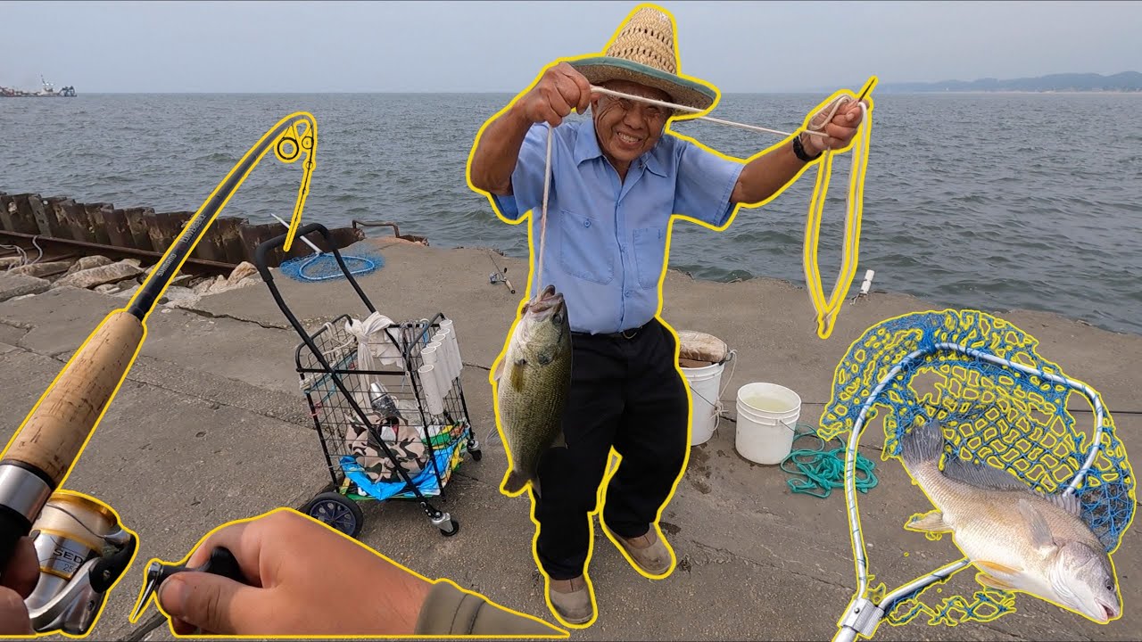 Pier Fishing in Grand Haven for Michigan's Croaker Fish!! (Freshwater ...